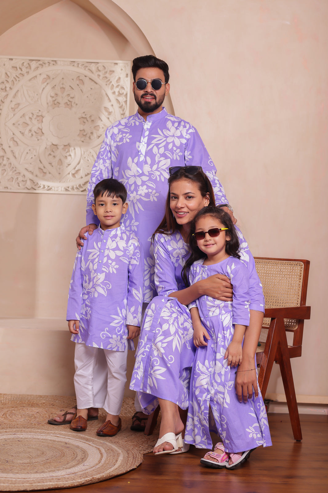 Family Matching Combo Dresses Online in India | Twinning Outfits for ...